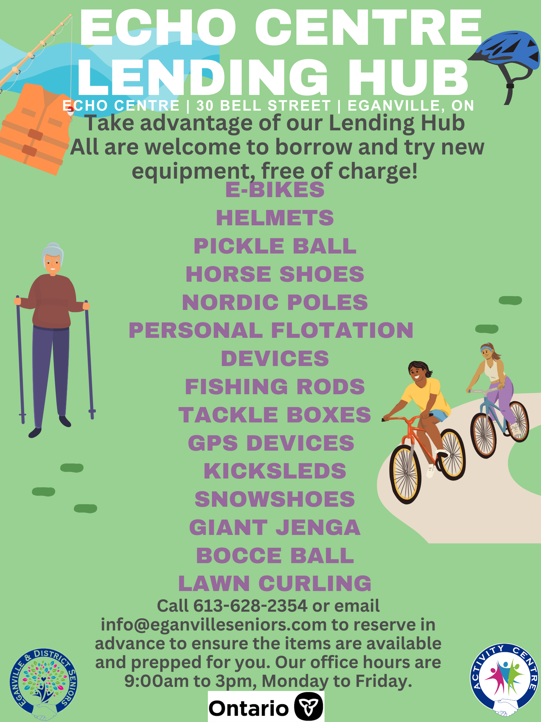 Lending Hub – Eganville & District Seniors